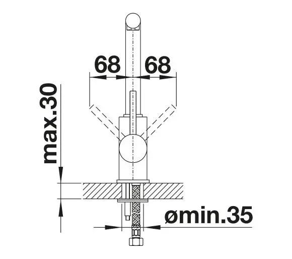Blanco MILA 519414 (chrom), Bateria kuchenna - cena i opinie - OleOle!