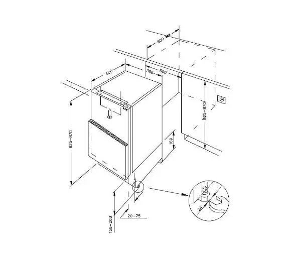 Candy CRU 164 NE/N, Lodówka do zabudowy - cena i opinie - OleOle!